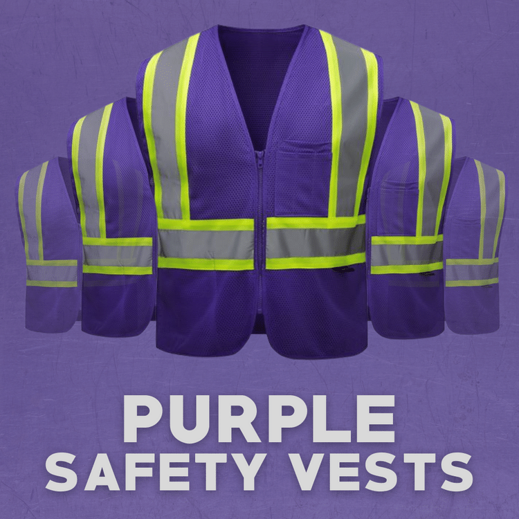 Purple Safety Vests | Enhanced Visibility | Hi-Viz.com