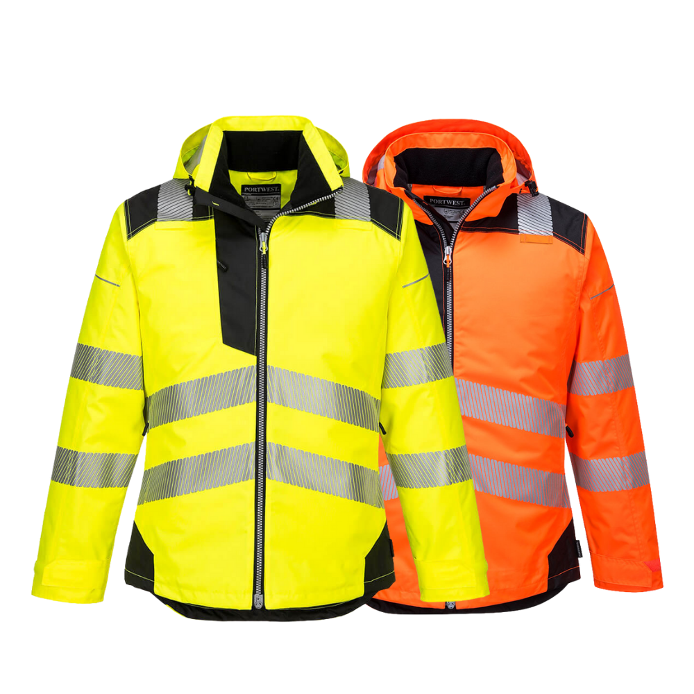 Portwest T400 PW3 Hi-Vis Winter Jacket | Hi-Viz.com